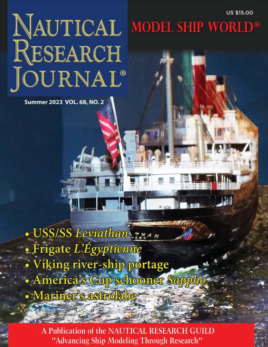 Nautical Research Journal Volume 68.2 Back Issue – Nautical Research Guild