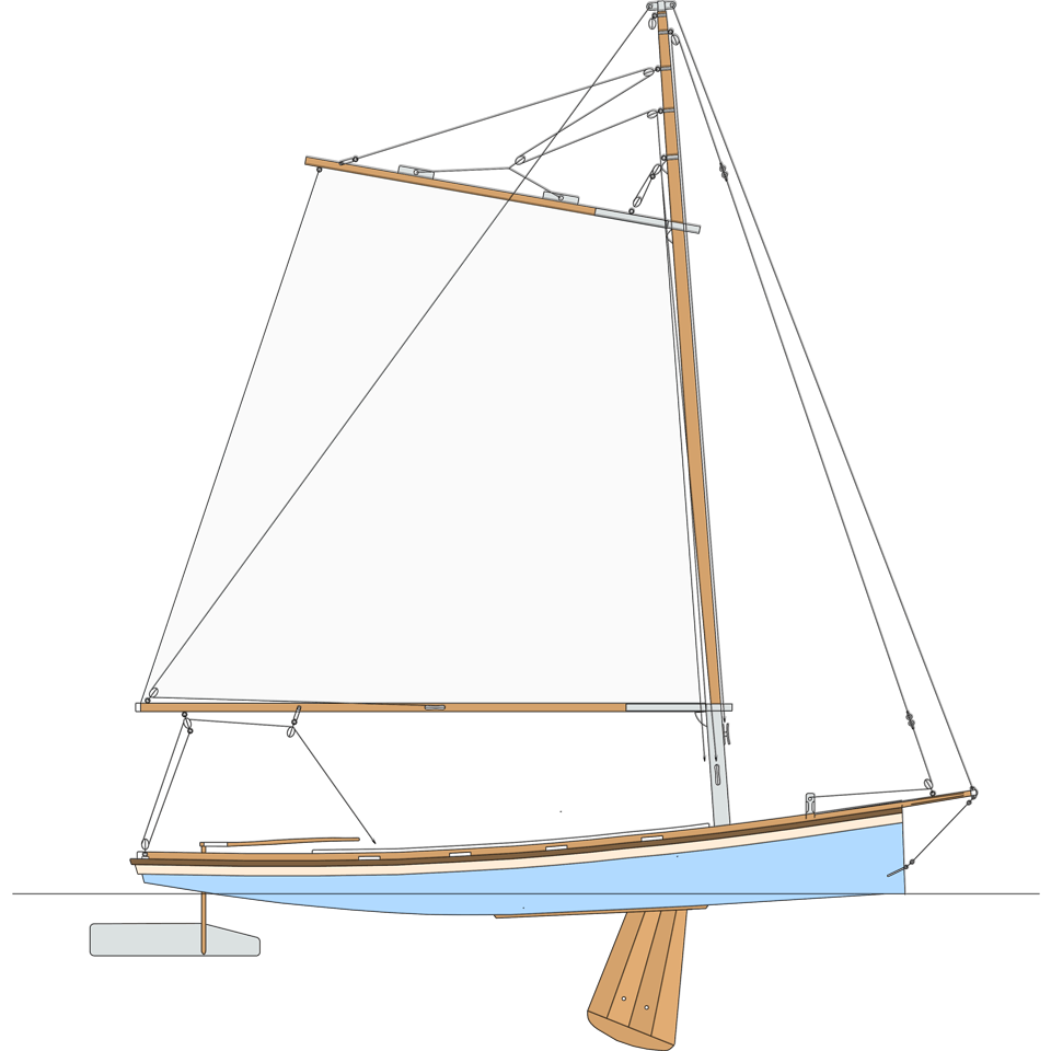 East Coast Oyster Sharpie Plans – Nautical Research Guild